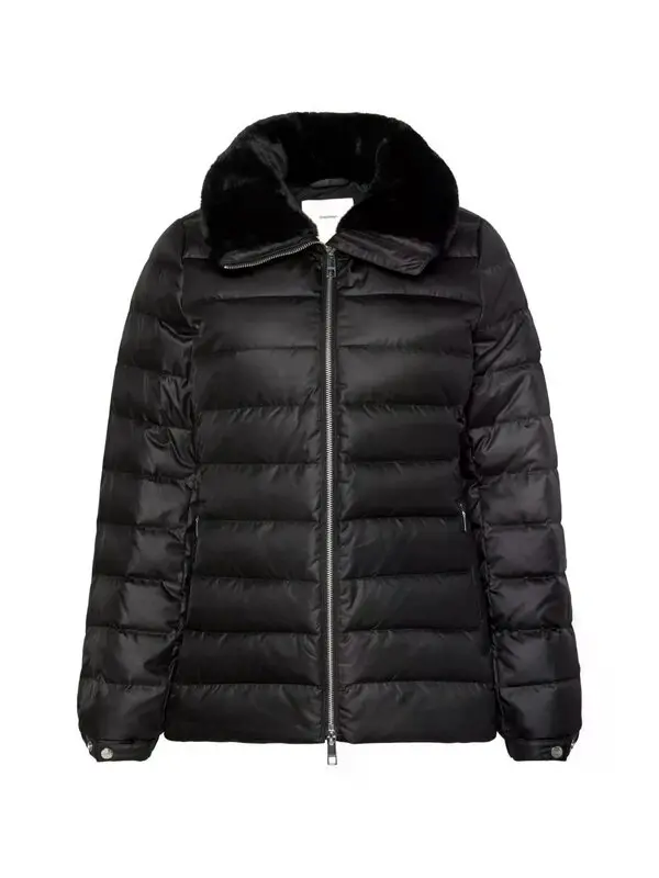 Calvin Klein Faux-fur-trim Quilted Jacket