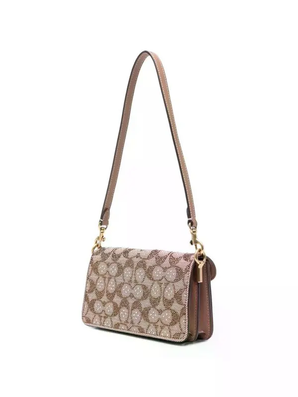 COACH Tabby 20 Crystal-embellished Shoulder Bag