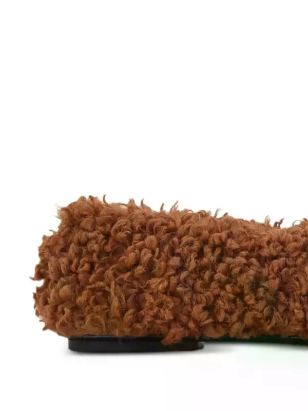 SERGIO ROSSI Sr Muppet Ballet Flats - Brown