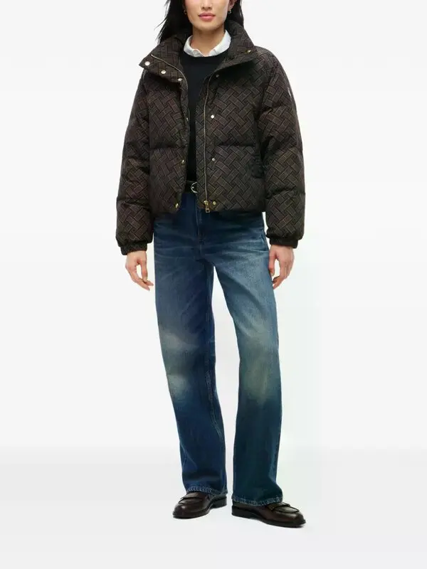 Tommy Hilfiger Monogram-print Puffer Jacket