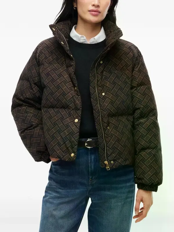 Tommy Hilfiger Monogram-print Puffer Jacket