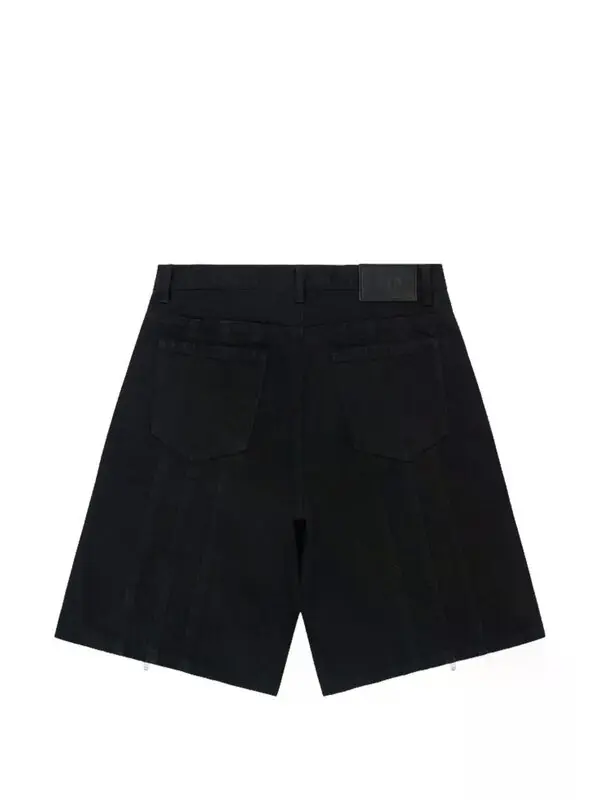 RtA Caleb Zip-detail Denim Shorts