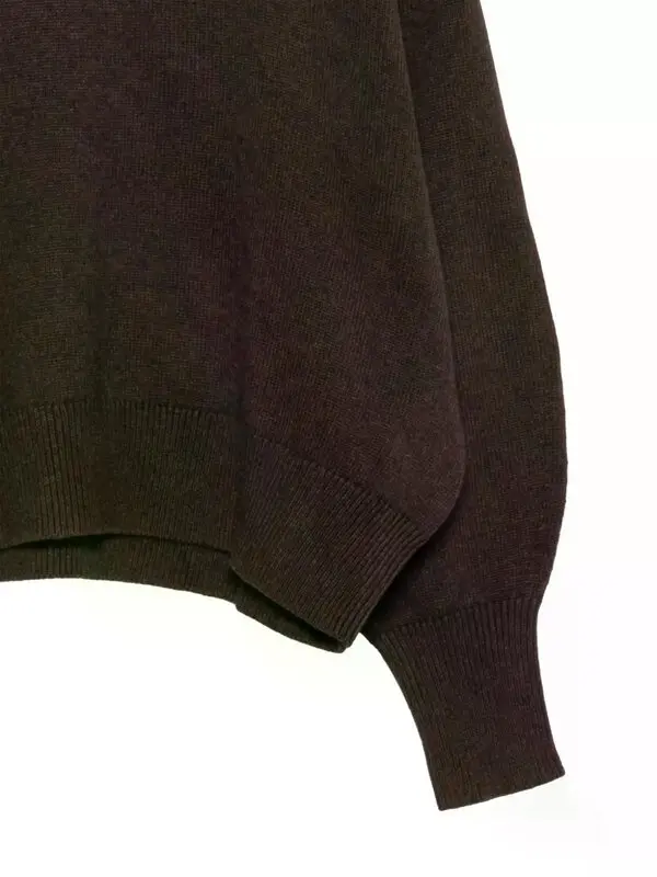 MARANT ETOILE Logo-patch Roll-neck Sweater