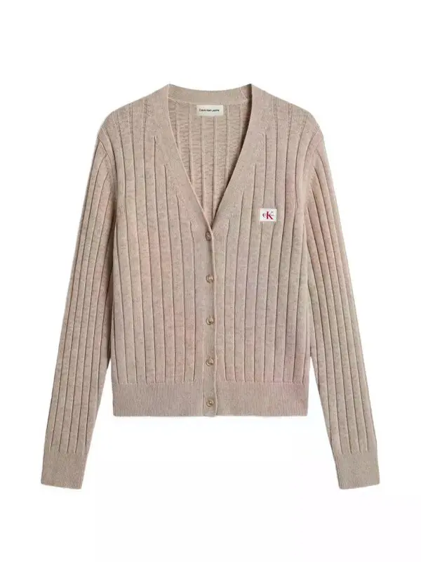 Calvin Klein Ribbed-knit Cardigan