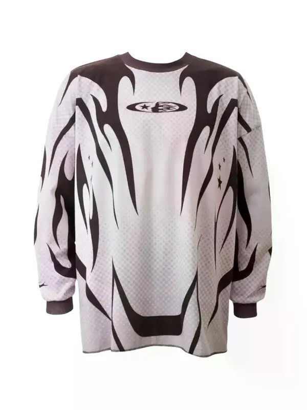 HELLSTAR Graphic-print Long-sleeved T-shirt