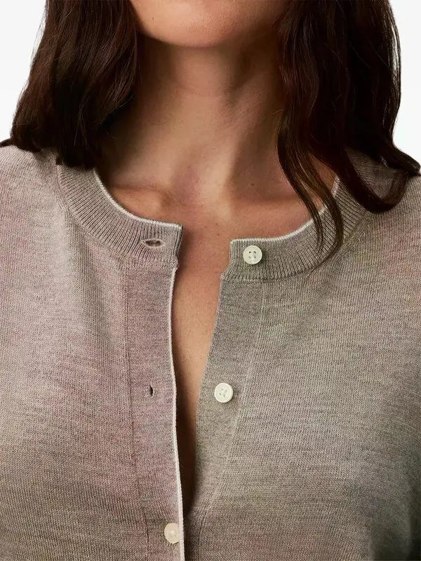 Calvin Klein Contrast-trim Cardigan