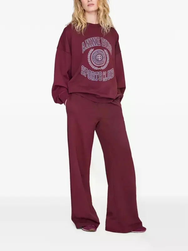 ANINE BING Miles Sweatshirt Collegiate Burgundy