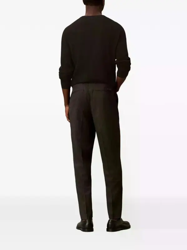 Calvin Klein Pressed-crease Tailored Trousers