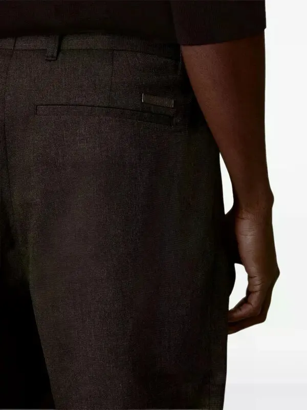 Calvin Klein Pressed-crease Tailored Trousers