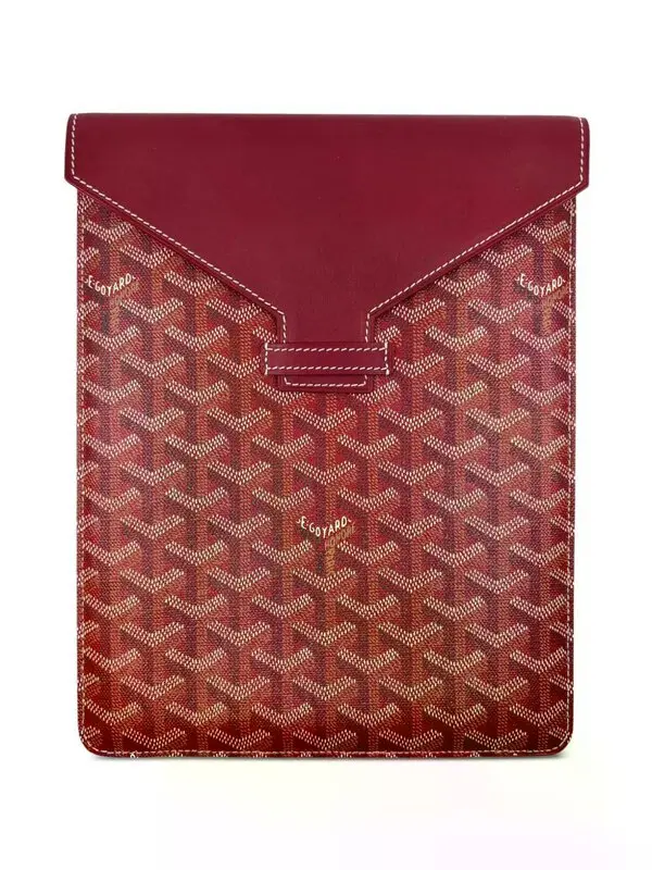 Goyard Goyardine Ipad Case - Red