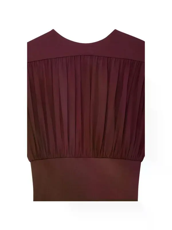 ANINE BING Fran Top Burgundy