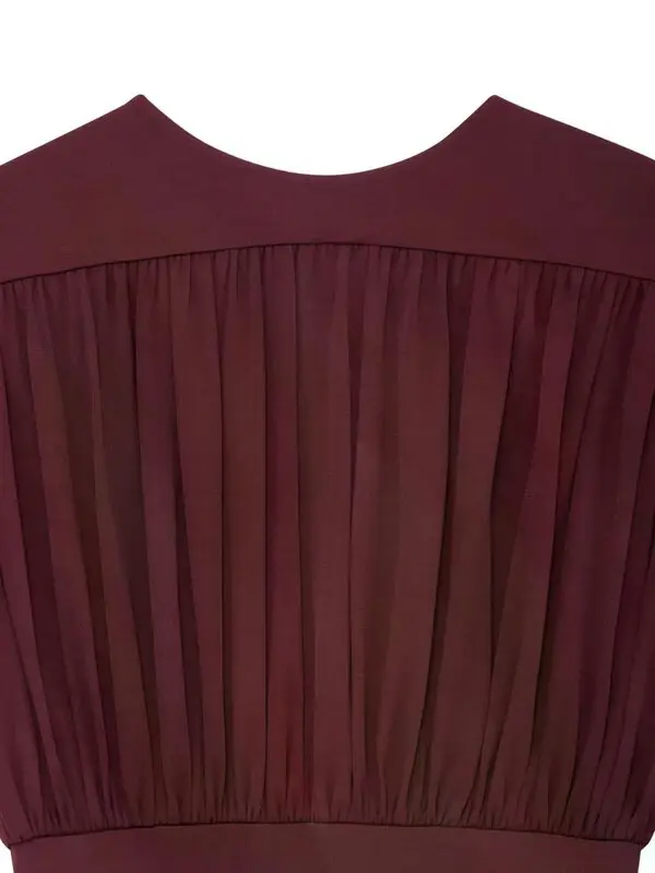 ANINE BING Fran Top Burgundy - Red