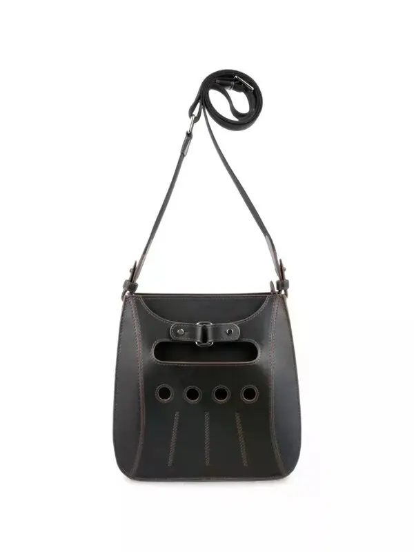 Perrin Cabbie Xbody Leather Crossbody Bag