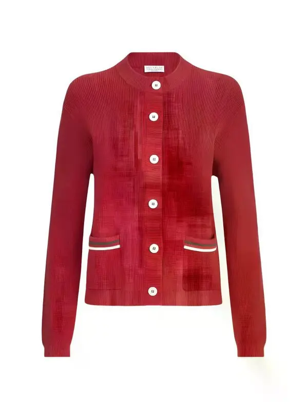 Brunello Cucinelli Ribbed-knit Button-up Cardigan