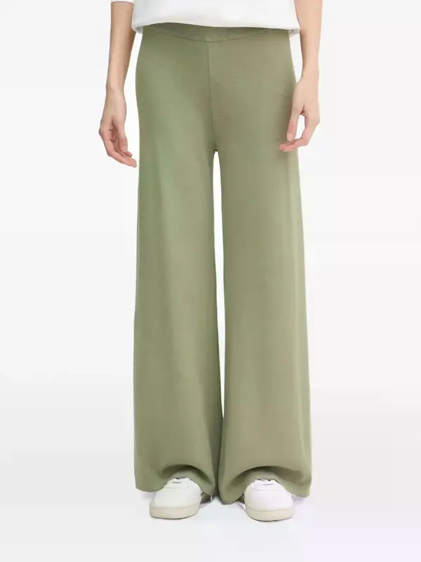 BENETTON Fine-knit Flared Trousers