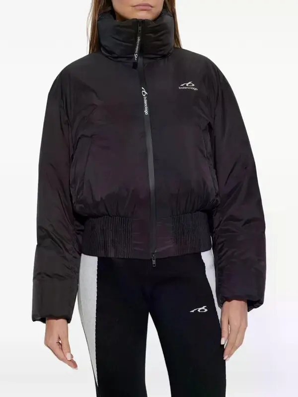 Balenciaga Bodies Cropped Puffer