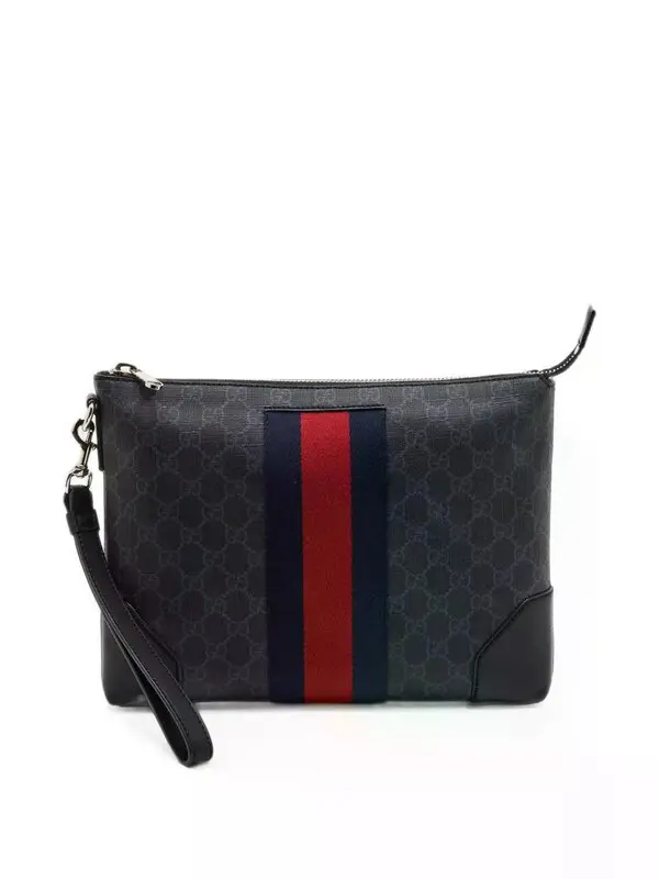 Gucci Gg Supreme Clutch Bag