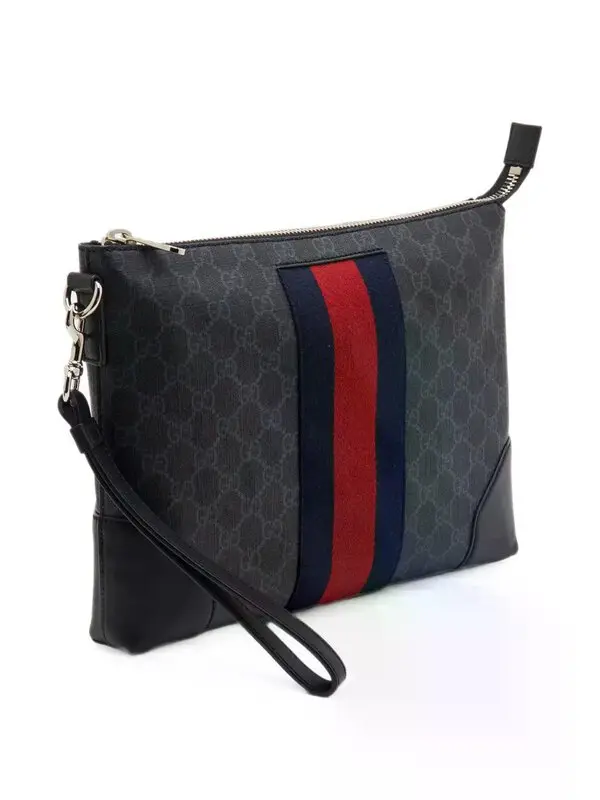 Gucci Gg Supreme Clutch Bag