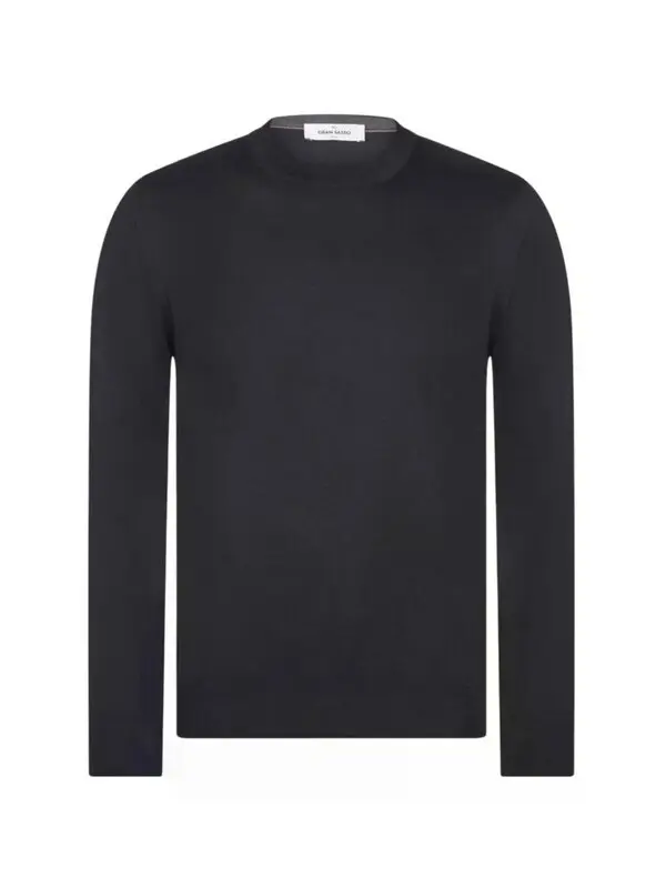 GRAN SASSO Crew-neck Long-sleeve Sweater