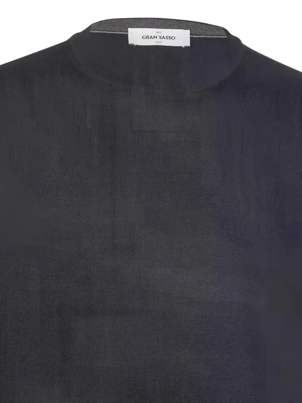 GRAN SASSO Crew-neck Long-sleeve Sweater
