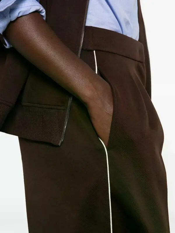 Max Mara Mmlsponda Side-stripe Trousers