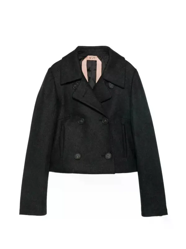 N°21 Double-breasted Cropped Jacket