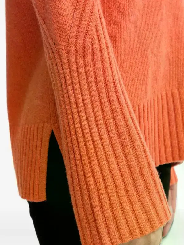 BENETTON V-neck Ribbed-trim Sweater
