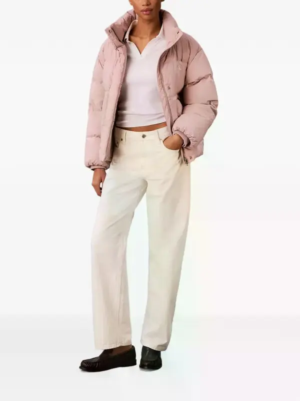 Calvin Klein Quilted High-neck Jacket