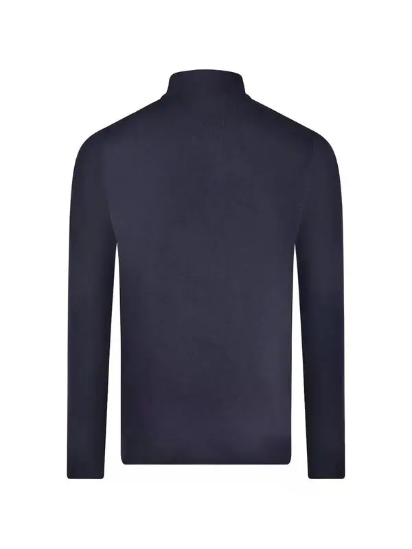 GRAN SASSO Long-sleeve Polo Sweater