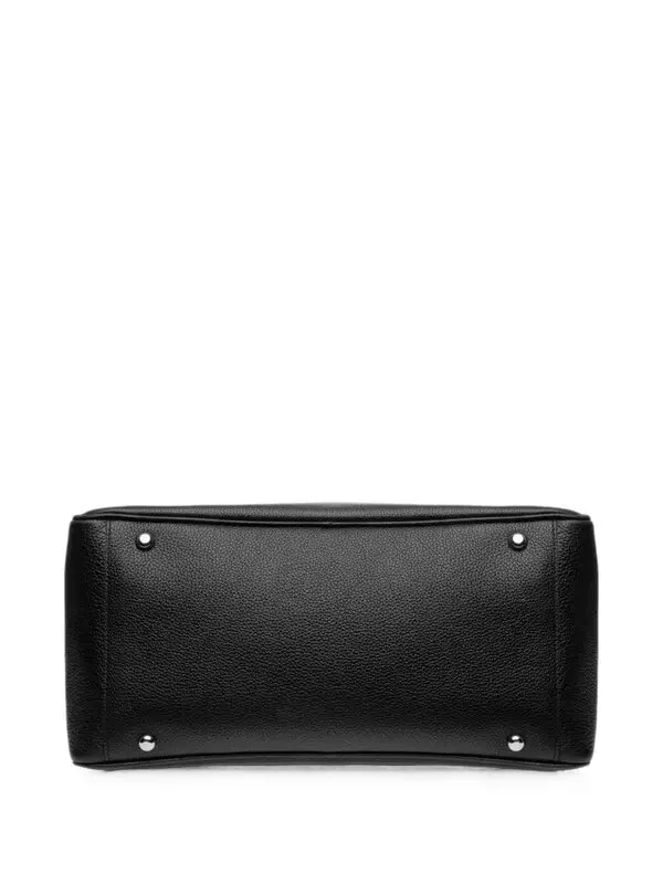 SITUATIONIST Grained Leather Tote Bag