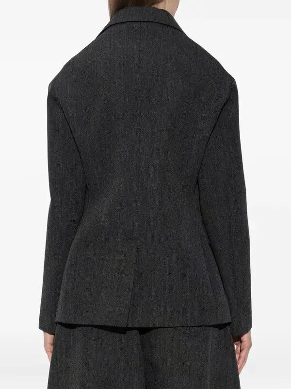 Balenciaga Stola Jacket In Dark