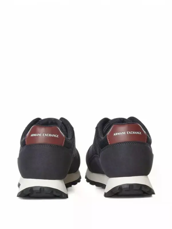 Armani Exchange Logo-patch Panelled Sneakers