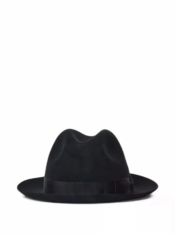 Borsalino Damiano Grosgrain-trim Fedora Hat