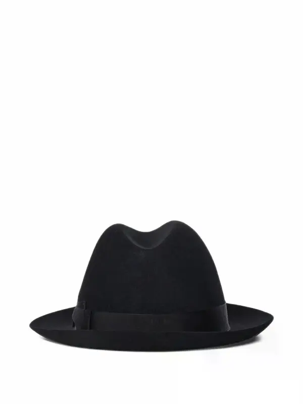 Borsalino Damiano Grosgrain-trim Fedora Hat