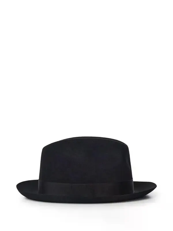 Borsalino Damiano Grosgrain-trim Fedora Hat