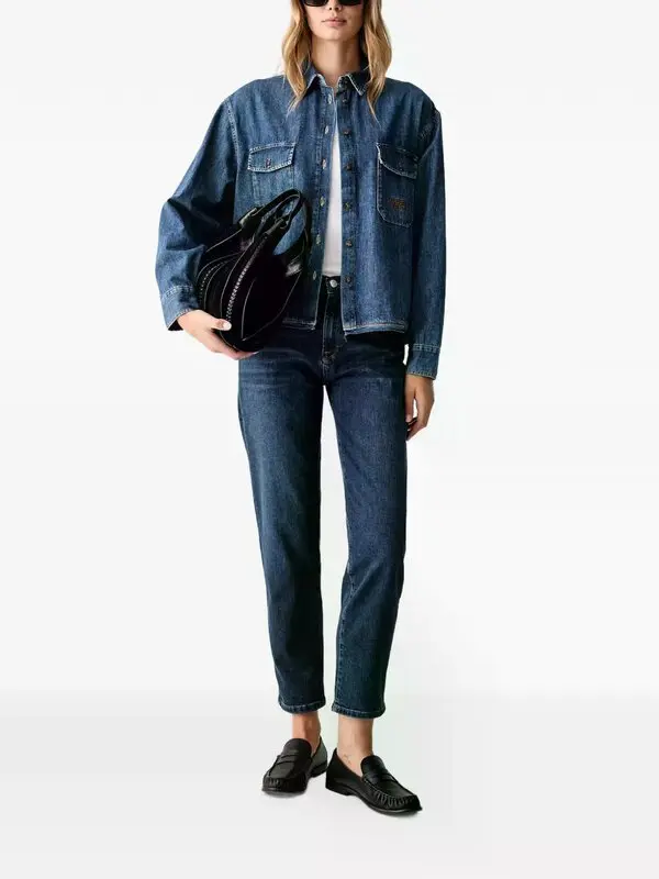 JOOP! Logo-embroidered Denim Shirt