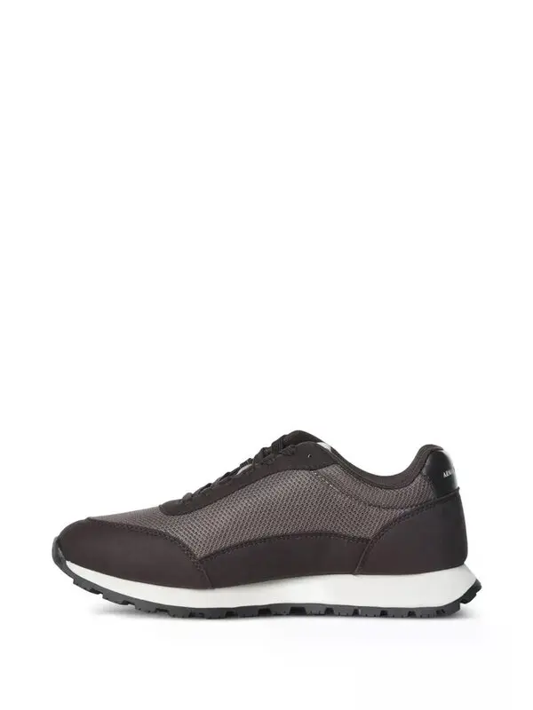 Armani Exchange Logo-patch Panelled Sneakers