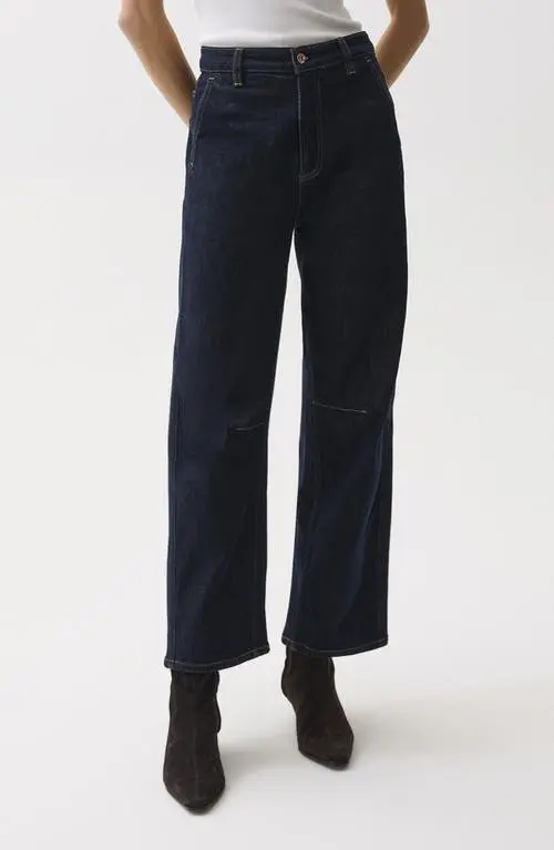 PISTOLA Beau High Waist Wide Leg Petite Jeans