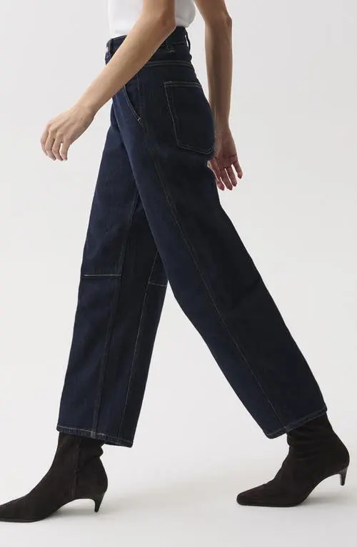PISTOLA Beau High Waist Wide Leg Petite Jeans
