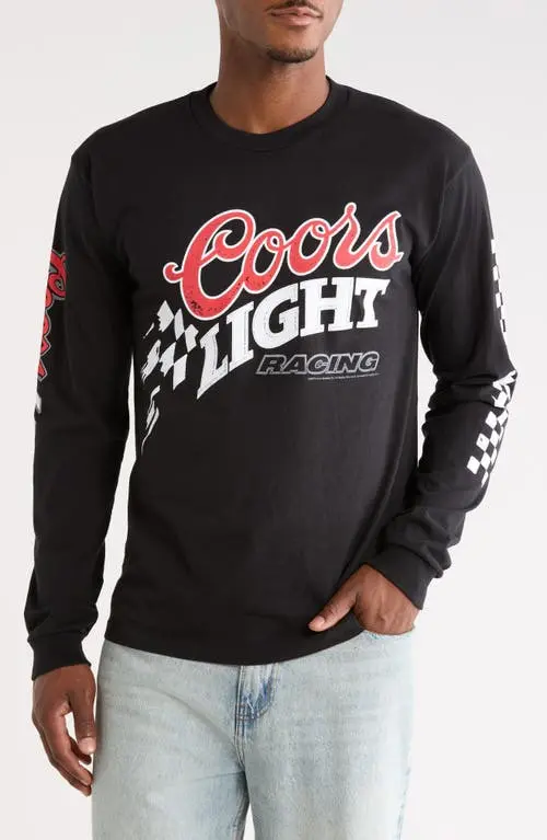 SCREEN STARS BEST Coors Light Long Sleeve Graphic T-shirt