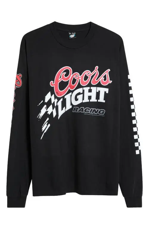 SCREEN STARS BEST Coors Light Long Sleeve Graphic T-shirt