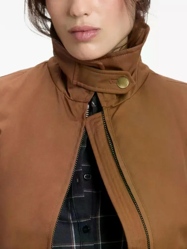 Woolrich Faux-fur Collar Drawstring Coat