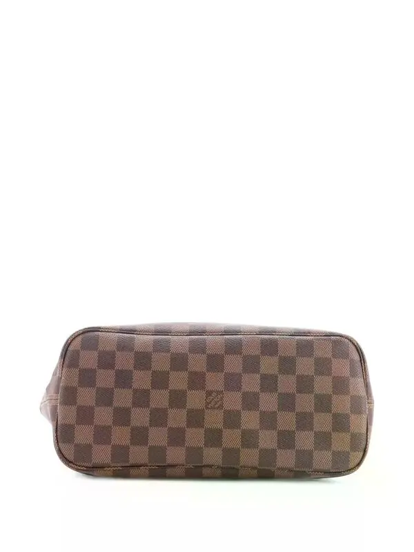 LOUIS VUITTON Neverfull Nm Damier Pm Tote Bag - Brown