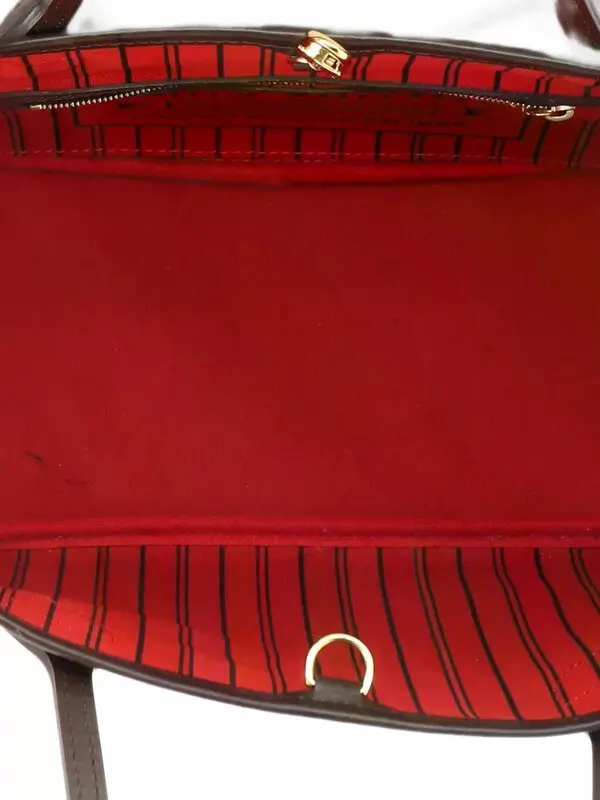 LOUIS VUITTON Neverfull Nm Damier Pm Tote Bag - Brown