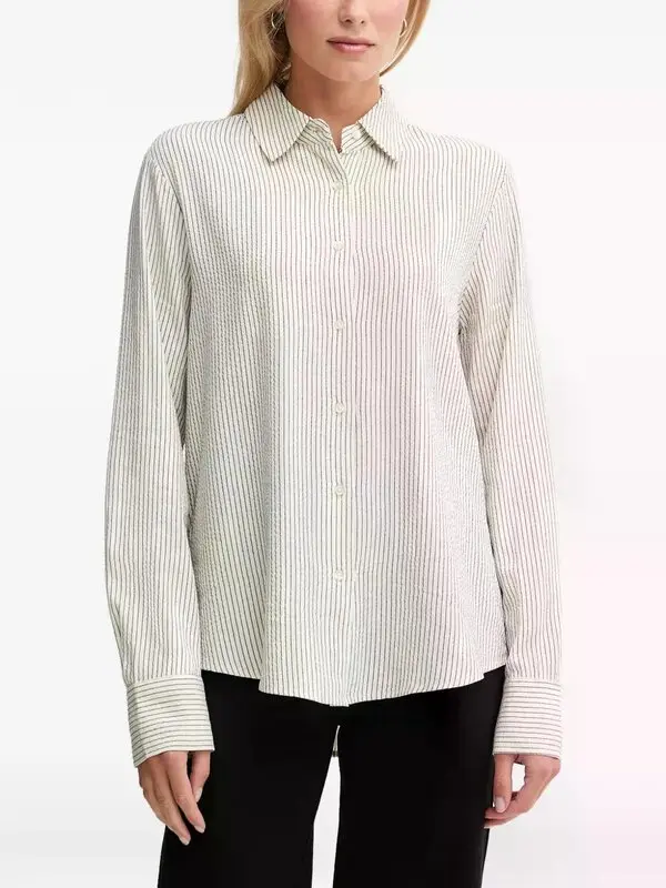 BENETTON Vertical-stripe Shirt