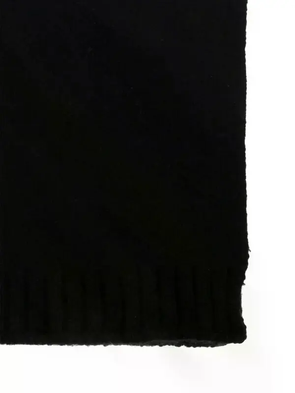 LISA YANG Frederica Ribbed-trim Scarf