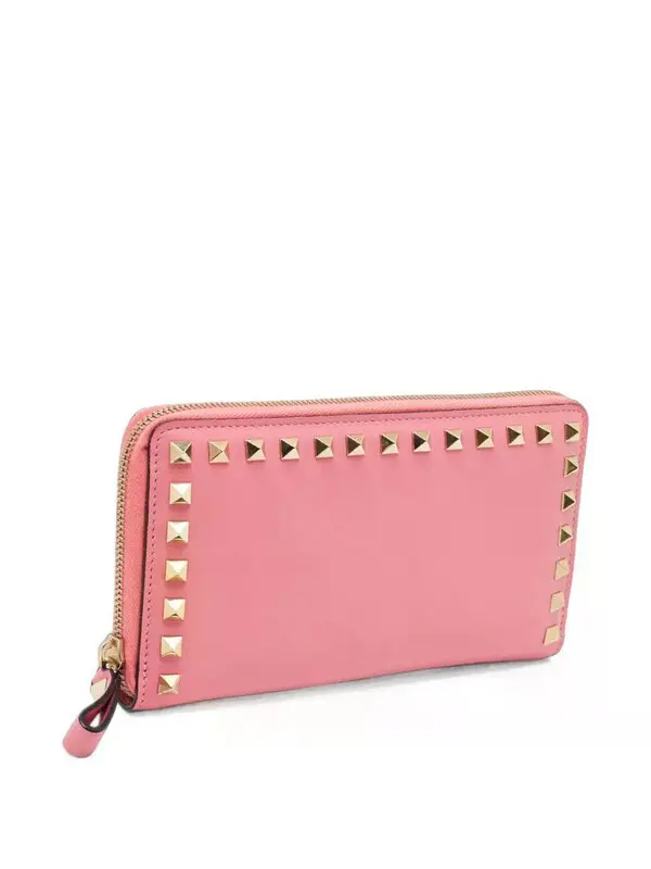 Valentino Garavani Rockstud Zip-around Wallet