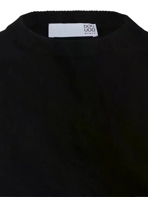 DOUUOD Argyle-patterned Sweater