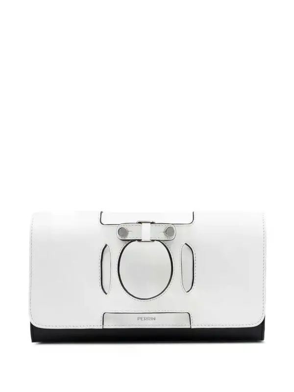 Perrin Le Rond Glove Clutch Bag - White