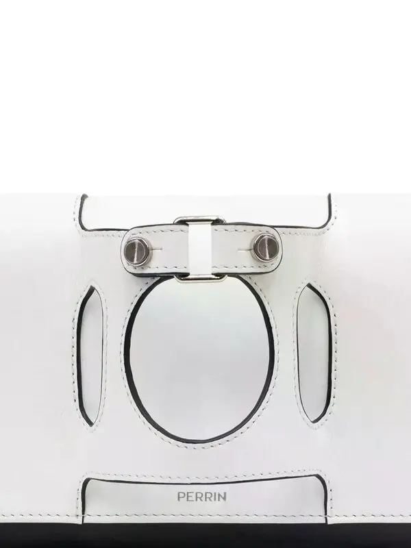 Perrin Le Rond Glove Clutch Bag - White